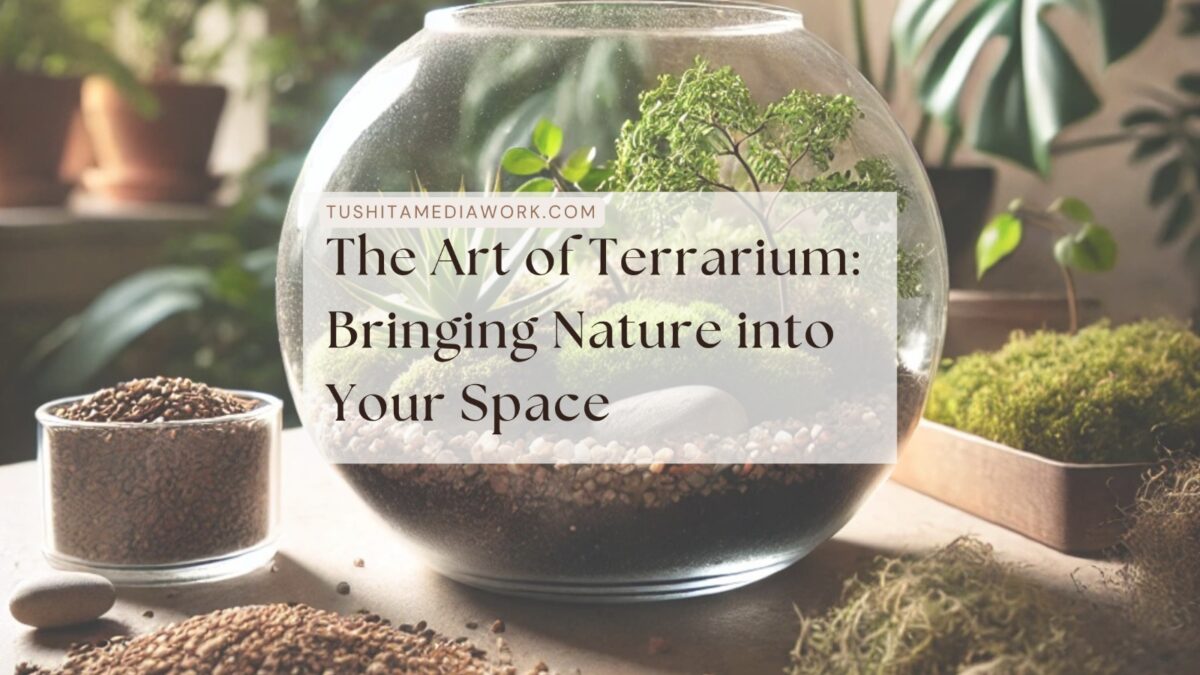 The Art of Terrarium: Bringing Nature into Your Space - Tushita